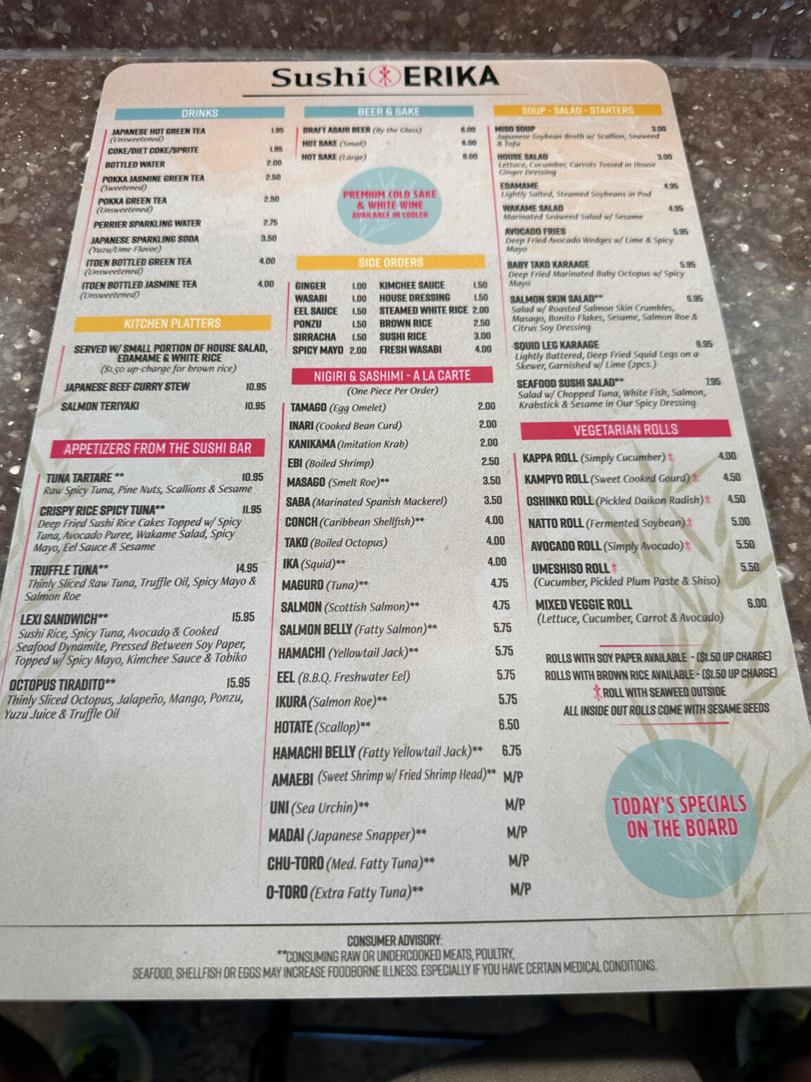 Sushi Erika - The Sushi Legend